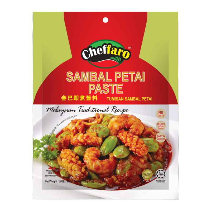 [Halal] Cheffaro Sambal Petai Paste 200g – Daily Cart