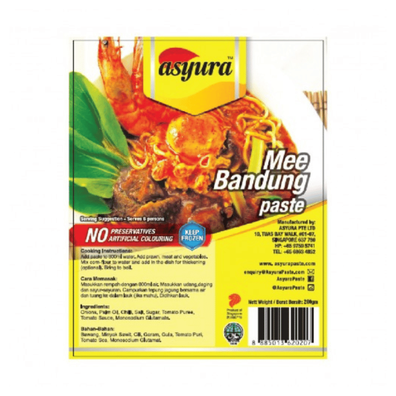 [Halal] Asyura Mee Bandung Paste 280g – Daily Cart