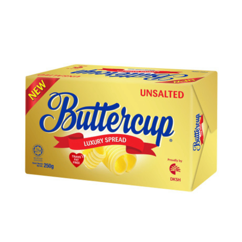 [Halal] Buttercup Unsalted Butter 227g – Daily Cart