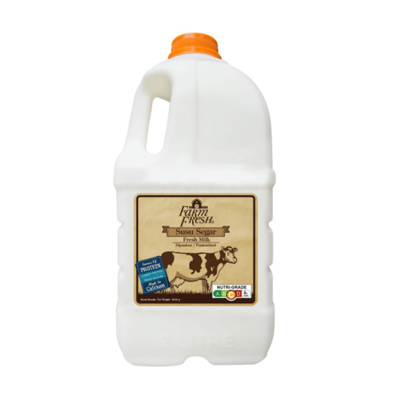 [Halal] Farm Fresh Pure Fresh Milk 2 Litres – Daily Cart
