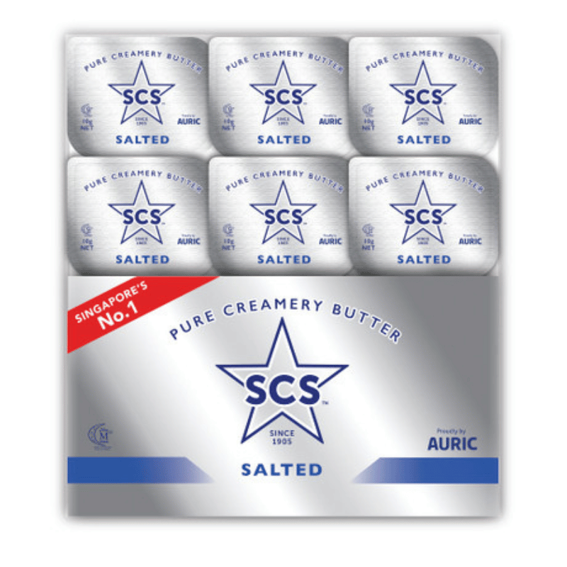 [Halal] SCS Salted Butter Portion 10g x 12pc – Daily Cart