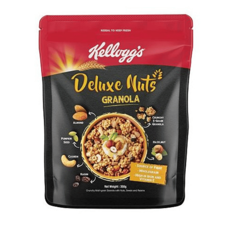 [Halal] Kellogg's Deluxe Nuts Granola 350g – Daily Cart