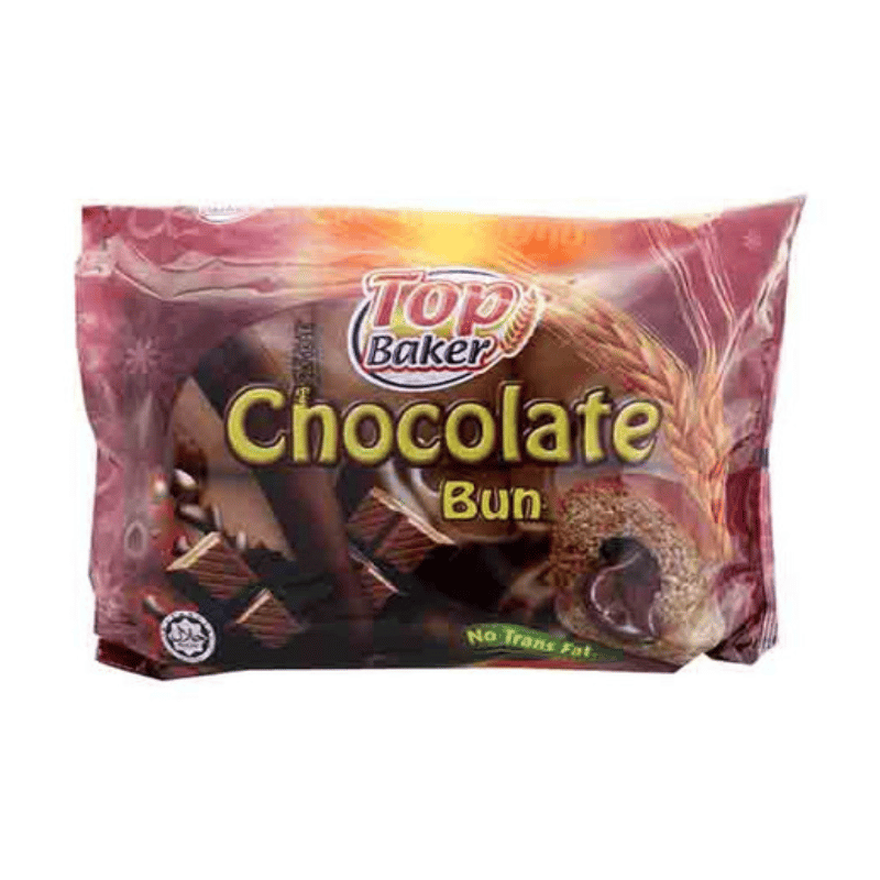 [Halal] Top Baker Chocolate Bun 270g – Daily Cart