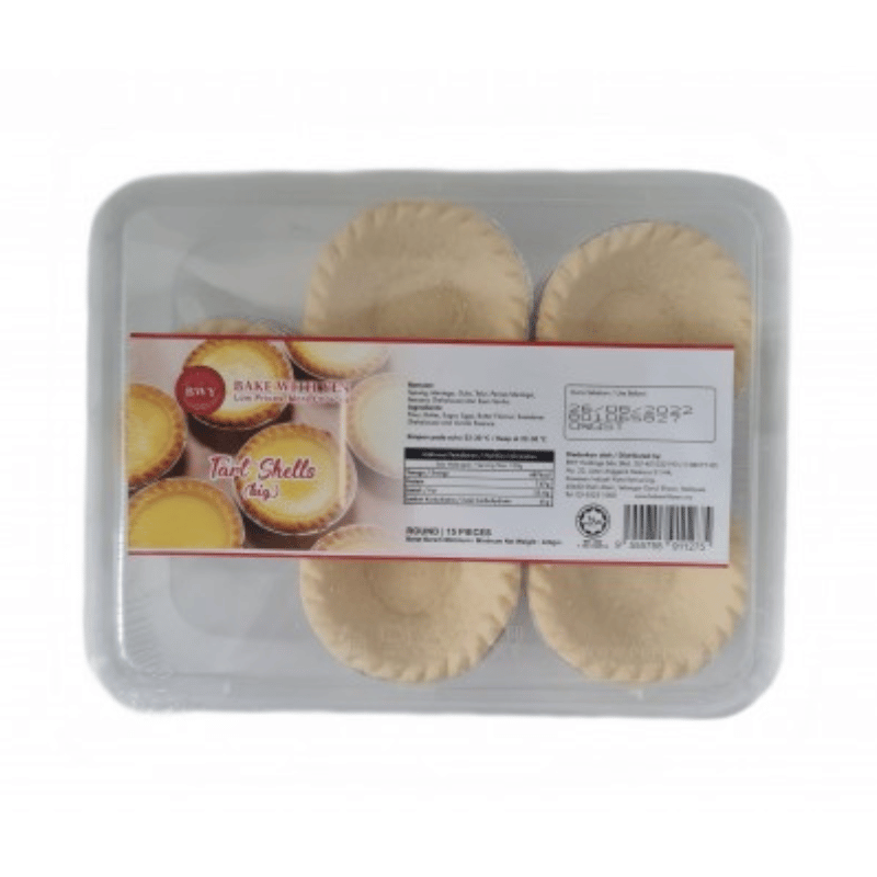 [Halal] Tart Shells Big 15pcs – Daily Cart
