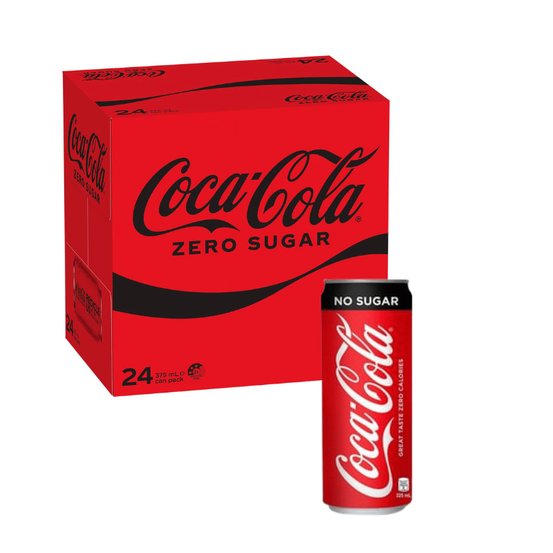 [Halal] Coke Coca-cola Zero Suger 320ml x 24 Cans – Daily Cart