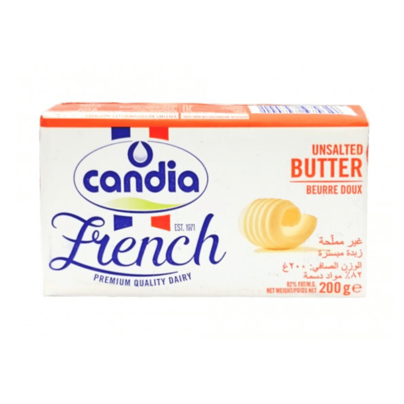 [Halal] Candia Unsalted Butter Bar 200g – Daily Cart