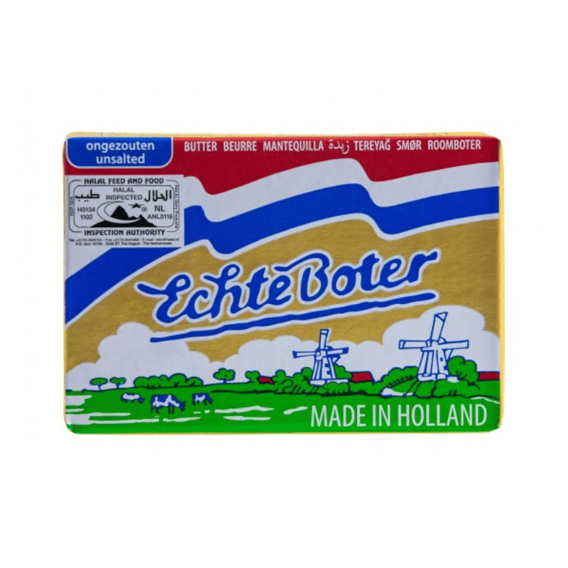 [Halal] Echte Boter Unsalted Butter 250g – Daily Cart