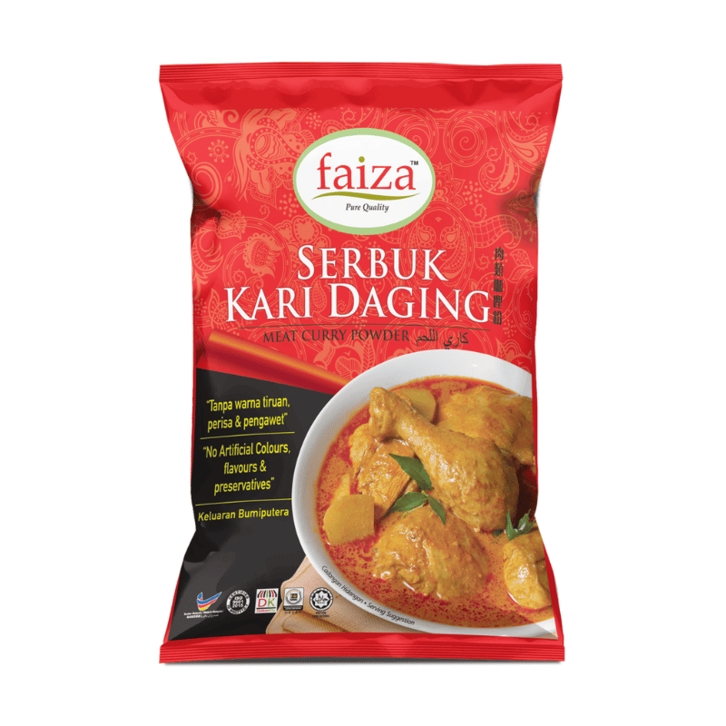 [Halal] Faiza Serbuk Kari Daging Powder 220g – Daily Cart
