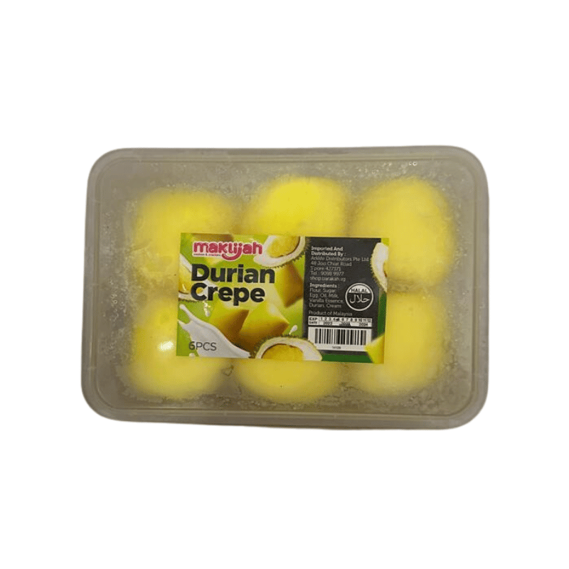 [Halal] Durian Crepe 6pcs – Daily Cart
