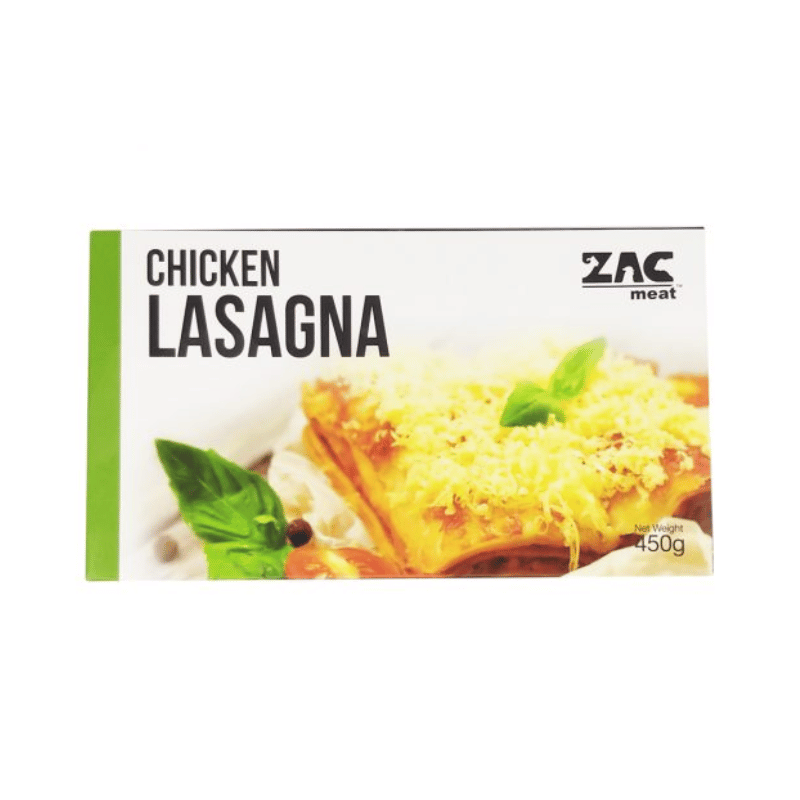 [Halal] Zac Chicken Lasagna Ready To Eat 450g – Daily Cart