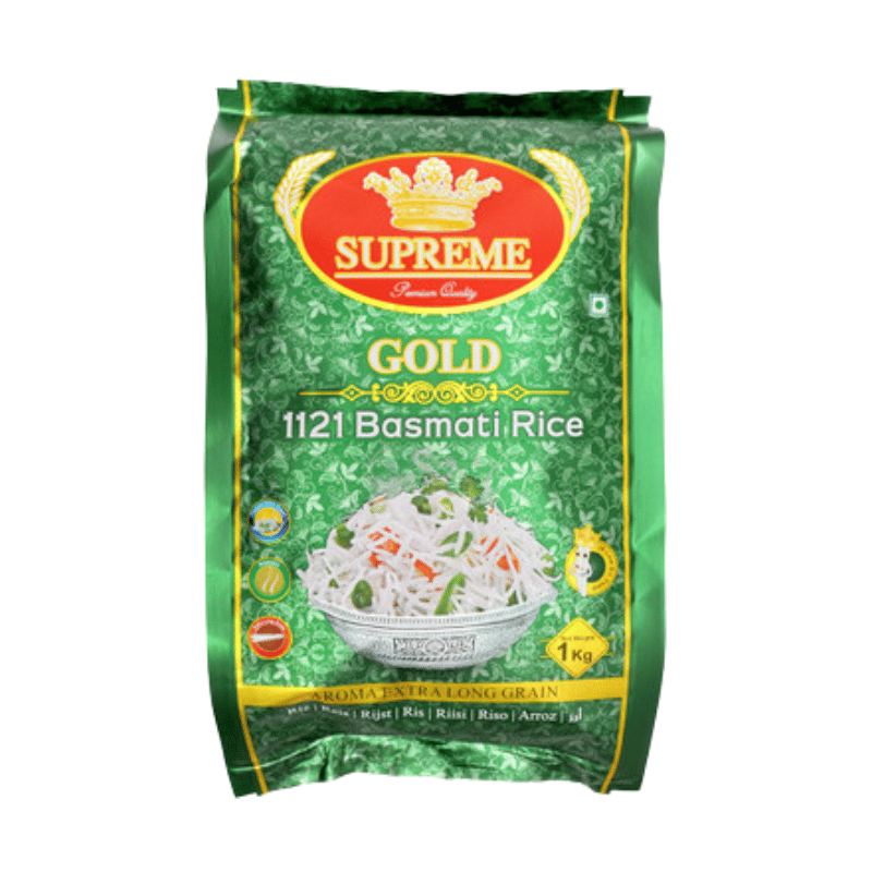 [Halal] Supreme Gold Basmati Rice 1kg – Daily Cart