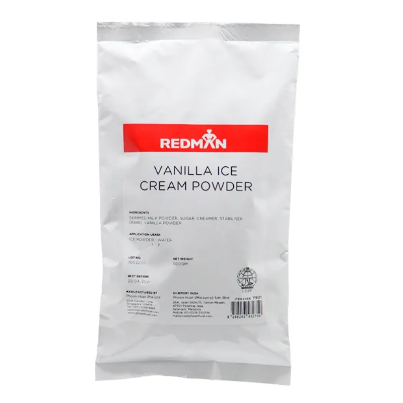 [Halal] Redman Vanilla Ice Cream Powder 500gm – Daily Cart