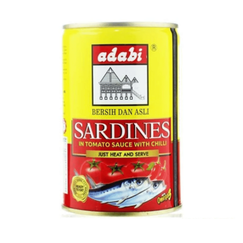 [Halal] Adabi Sardine with Chilli Can 425gm – Daily Cart
