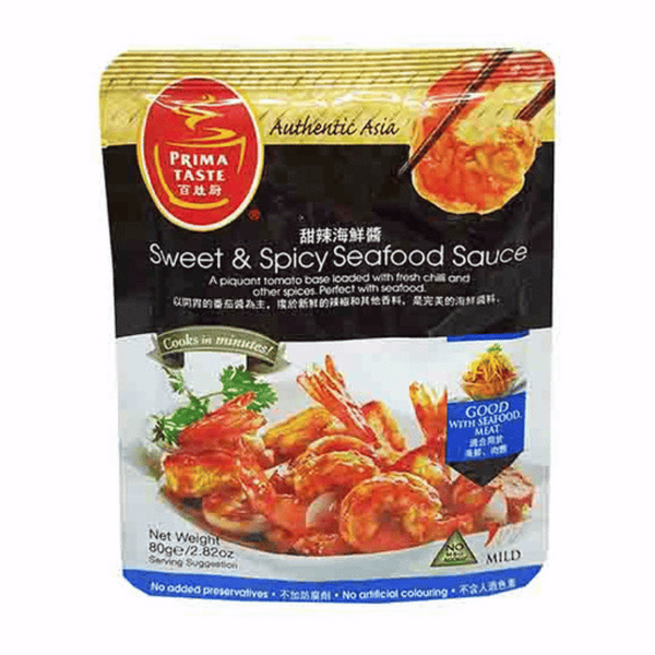 [Halal] Prima Taste Sweet & Spicy Seafood Sauce 80g – Daily Cart
