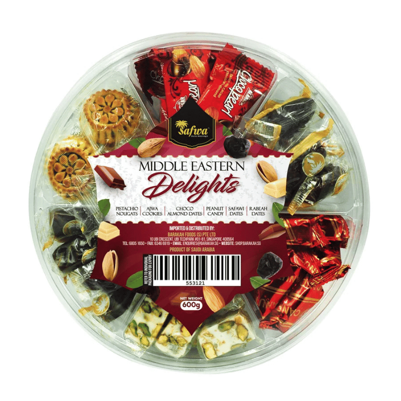 [Halal] Safwa Middle Eastern Delights Dates 600g – Daily Cart