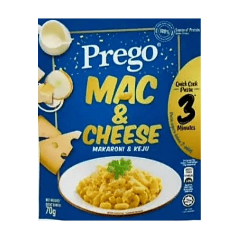 [Halal] Prego Mac & Cheese Pkt 70gm Macaroni – Daily Cart